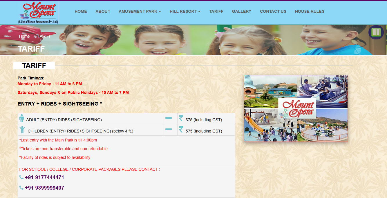 Mount Opera Hyderabad | Ticket Price, Timings, Entry Fee, Location